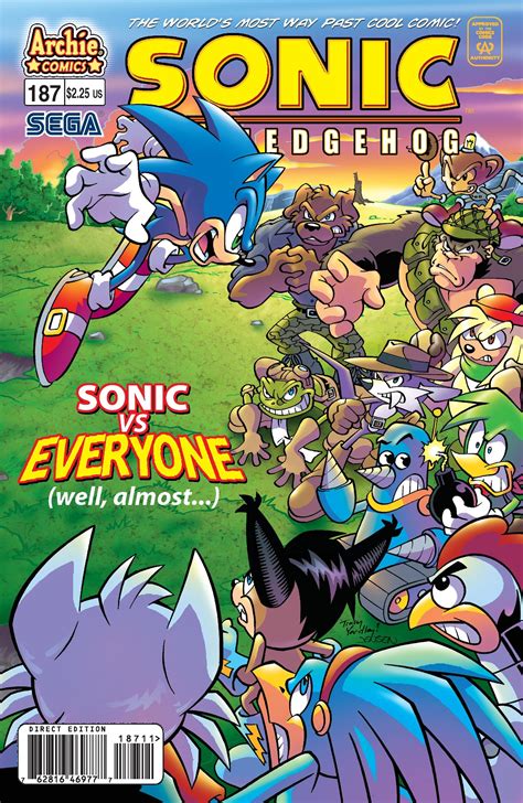 Archie Sonic The Hedgehog Issue 187 Mobius Encyclopaedia Fandom