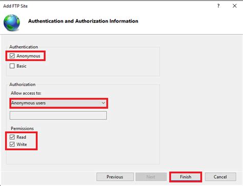 Konfigurasi Login Anonymous Ftp Iis Windows Server