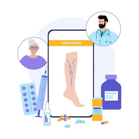 Premium Vector Varicose Veins Treatment
