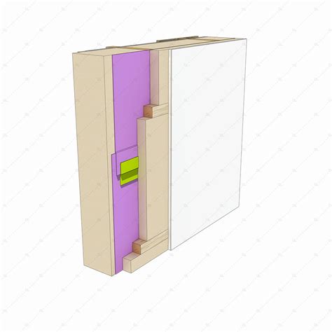 Dl163 Timber Frame Wall Timber Cladding Airtightness Section
