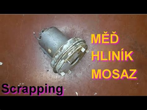 Motor Z Vysavače Urban Mining Scrapping Měď Hliník YouTube