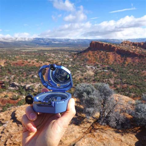 Brunton Standard Transit Compass Quadrant 0 90 Blue