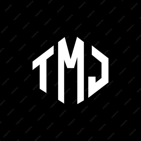 Premium Vector Tmj Letter Logo Design With Polygon Shape Tmj Polygon