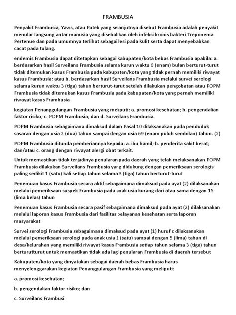Frambusia Pdf