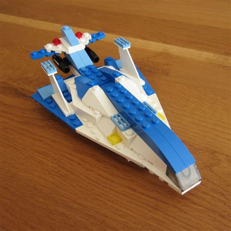Lego Moc 4098 Sky Swan By Drosse Rebrickable Build With Lego