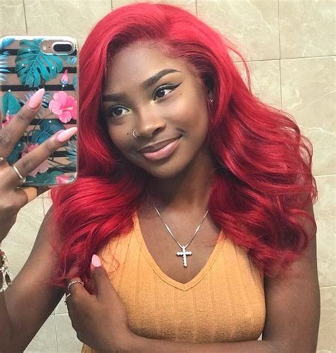 Peruvian Hair Lace Front Wig Wine Color Body Wave Style Prosp Hair Shop
