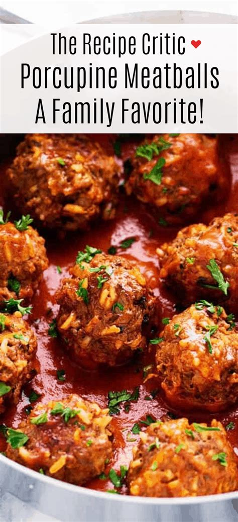 How To Make Easy And Delicous Porcupine Meatballs Therecipecritic