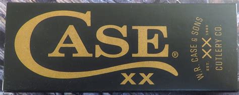 Case Xx Toothpick Knife 2006 Sfo Navy Blue Bone Case Usa Bowtie Shield