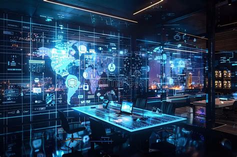 Exploring The Futuristic Workspace A Virtual Collaboration And Data