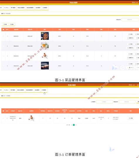 在线点餐外卖微信小程序的设计pythondjangomysql含录像python56设计资料网