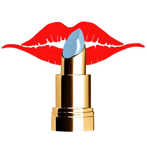 Red Lipstick Kiss Mark · Creative Fabrica