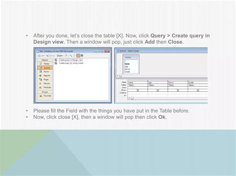 Tutorial Microsoft Access PPTX