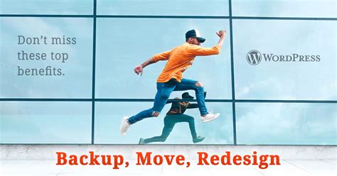 get these valuable benefits of wordpress backups portability
