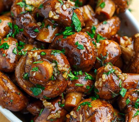 Garlic Butter Roasted Mushrooms Recipe Rider Times