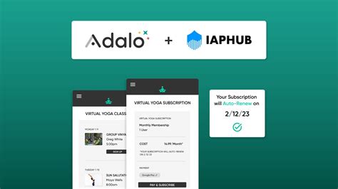 New Adalo IAPHUB Integration For In App Purchases YouTube