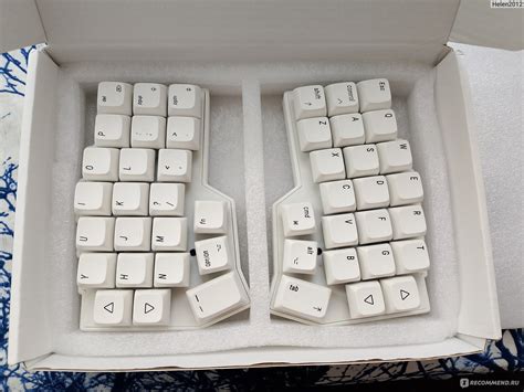Клавиатура Corne V4 46-клавишная механическая беспроводная, white ...