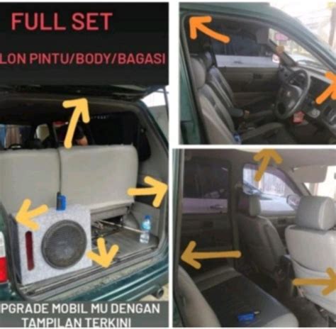 Karet Balon Karet Body Peredam Pintu Mobil Toyota Kijang Semua Type Dan Tahun Lazada Indonesia