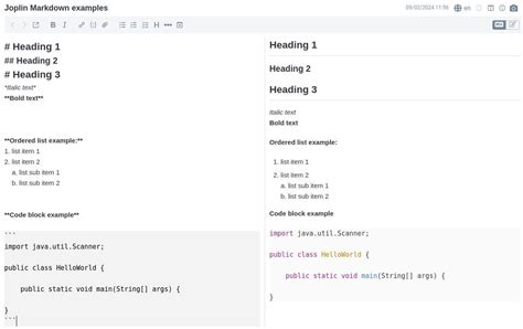 Joplin Basics How To Use Simple Markdown In The Joplin Note Taking