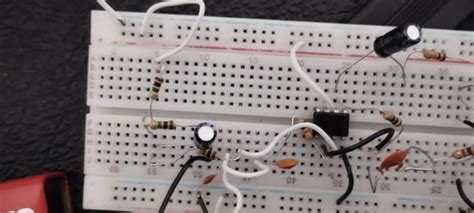Trying This Circuit On Protoboard But Not Working Probably Some Wrong Wiring Can Someone Help