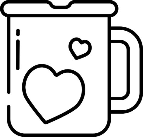 Premium Vector Mark Outline Vector Illustration