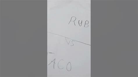 Ruby Vs Taco Youtube