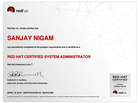 sanjay nigam 🇮🇳 on linkedin redhat linux loaded in to profile