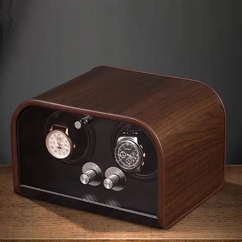 King Luxury Wood Automatic Rotator Watch Winder