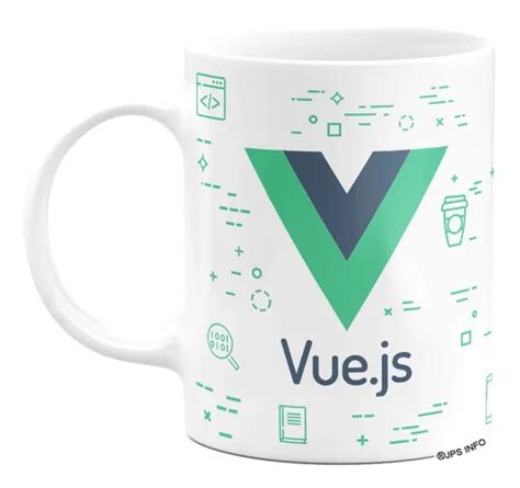 caneca dev vue js mercadolivre