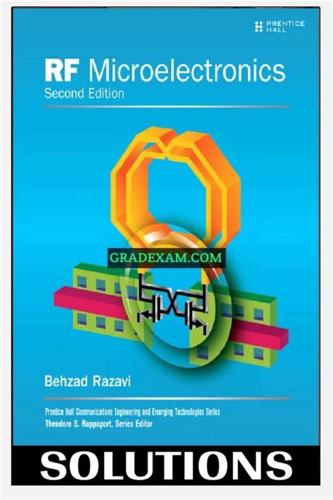 Rf Microelectronics 2nd Edition Solution Manual In 2022 Prentice