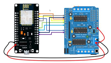 GitHub Mahirgul Wifi Nodemcu Robot Esp NodeMCU ESP To Adafruit Motor Shield V