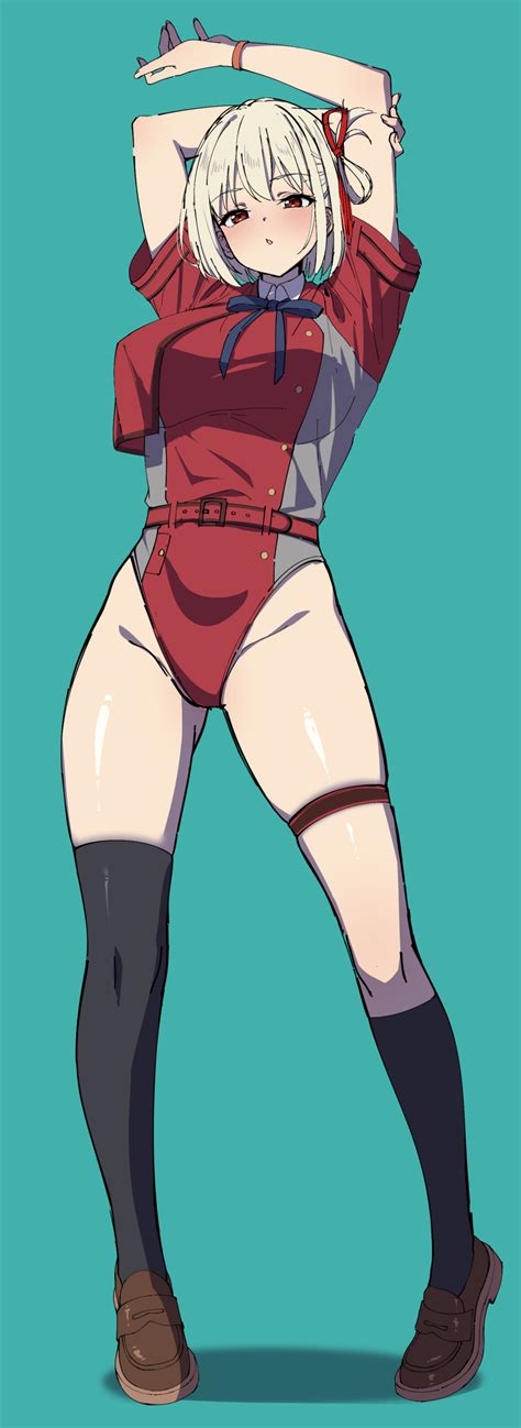 Kawaruhi Nishikigi Chisato Lycoris Recoil Absurdres Highres 1girl