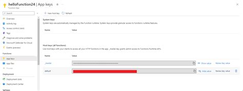 Azure Function How To Rotate Leaked Api Keys