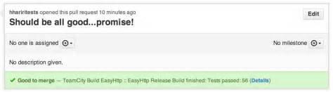 Automatically Building Pull Requests From Github With Teamcity Hadi