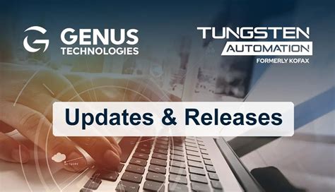 Tungsten Automation Software Releases Ap Essentials Coming Soon Genus Technologies