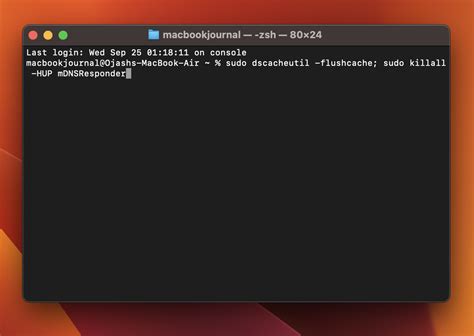 How To Flush DNS Cache On Your Mac