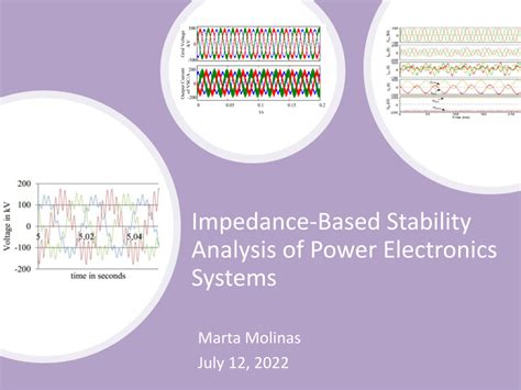 PDF Impedance Based Stability Analysis Of Power Electronics Systems