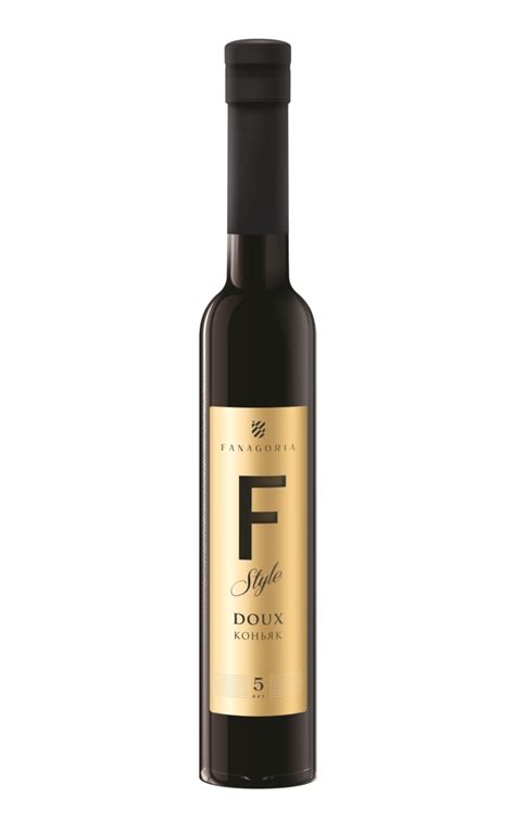 Коньяк Fanagoria / Фанагория F-style «Doux» | отзывы