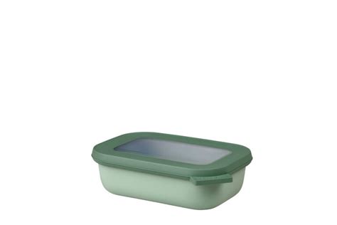 Multi Bowl Cirqula Rectangular 500 Ml 17 Oz Nordic Sage Mepal