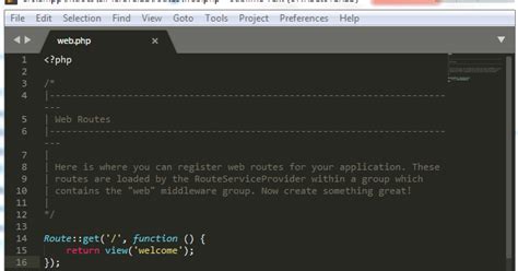 Basic Routing Pada Laravel