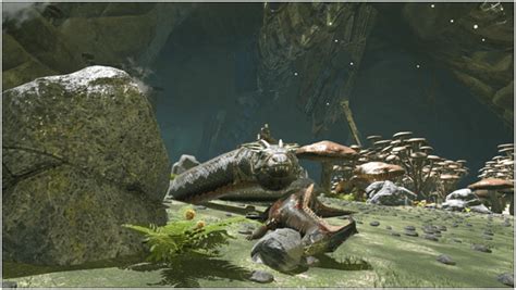 Ark Basilisk Guide Abilities Taming Food Saddle Breeding Drops And Location Progametalk