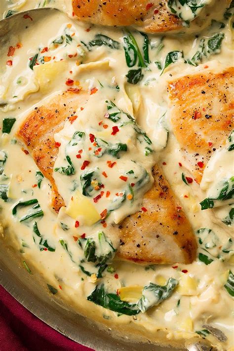 Spinach Artichoke Chicken Cooking Classy