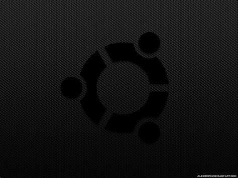Ubuntu Black Wallpaper X By Alex Pc On Deviantart