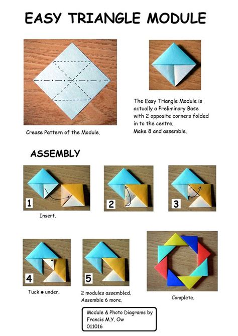 Paper Triangle Origami