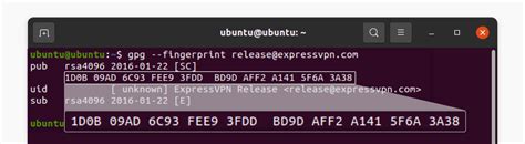 verify the expressvpn linux app using pgp expressvpn