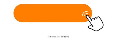 Click Button Cursor Web Design Element Stock Vector Royalty Free