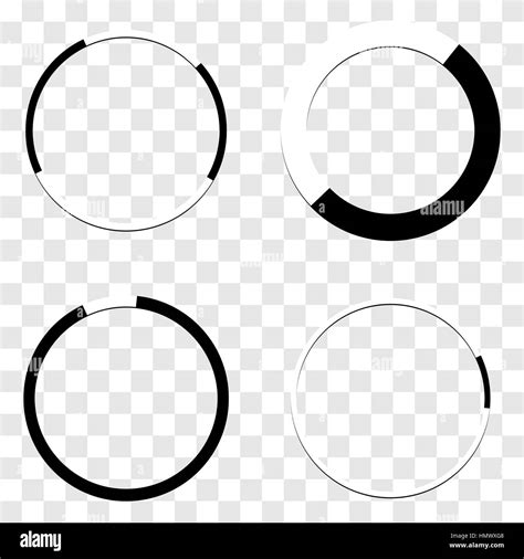 Circular Element With Rectangle Square Texture Geometric Circle