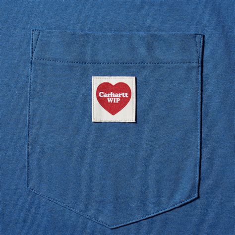 Carhartt Wip Pocket Heart T Shirt Liberty End Tw