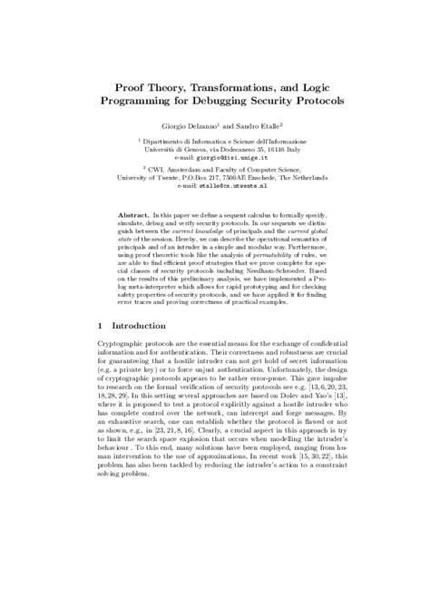 pdf proof theory transformations and logic programming for