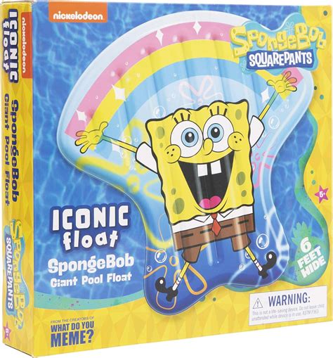 Giant Spongebob Pool Float By Iconic Floats What Do You Meme