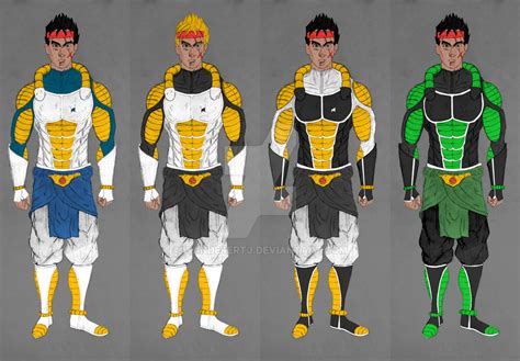 Saiyan Armor Costume Design By Wanderertj On Deviantart